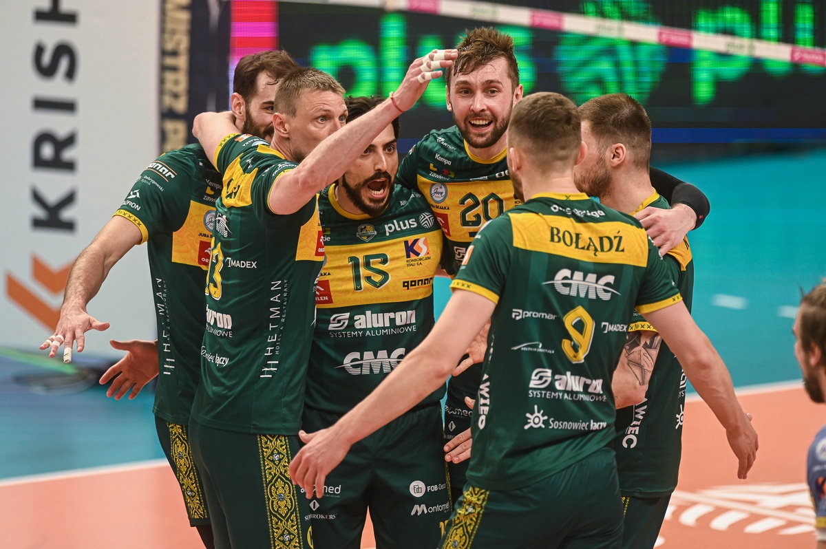 PlusLiga. Finał LUK Lublin - Warta Zawiercie 1:3 relacja